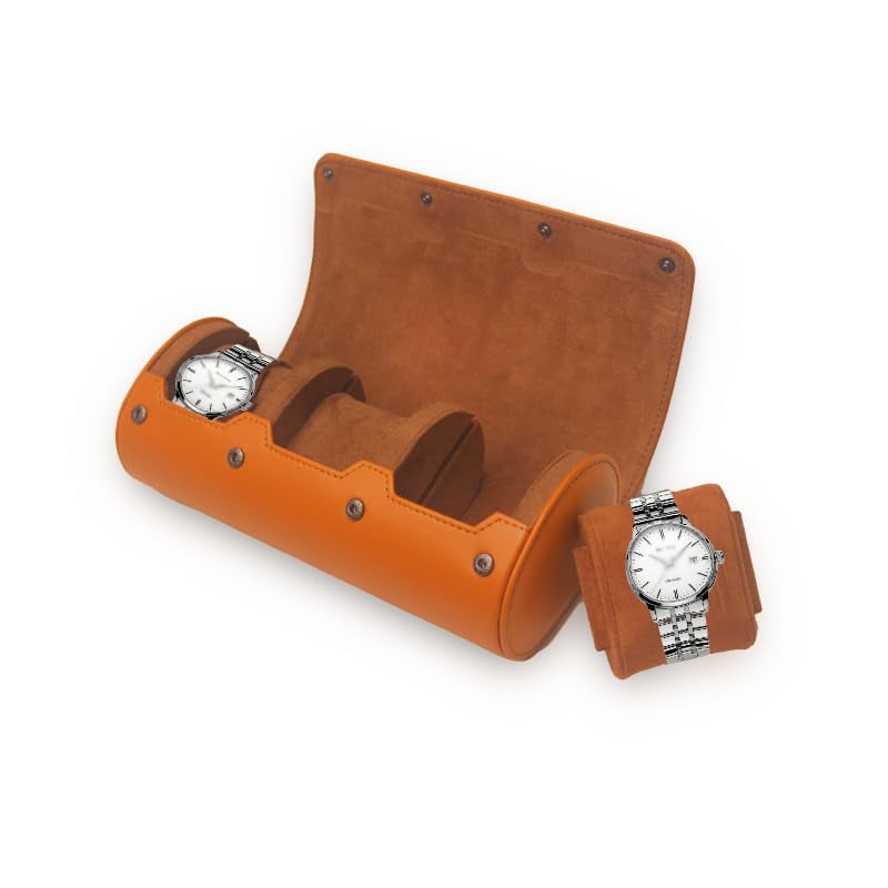 Luxury Leather Travel Watch Case Single Watch Box for Men and Women ...
