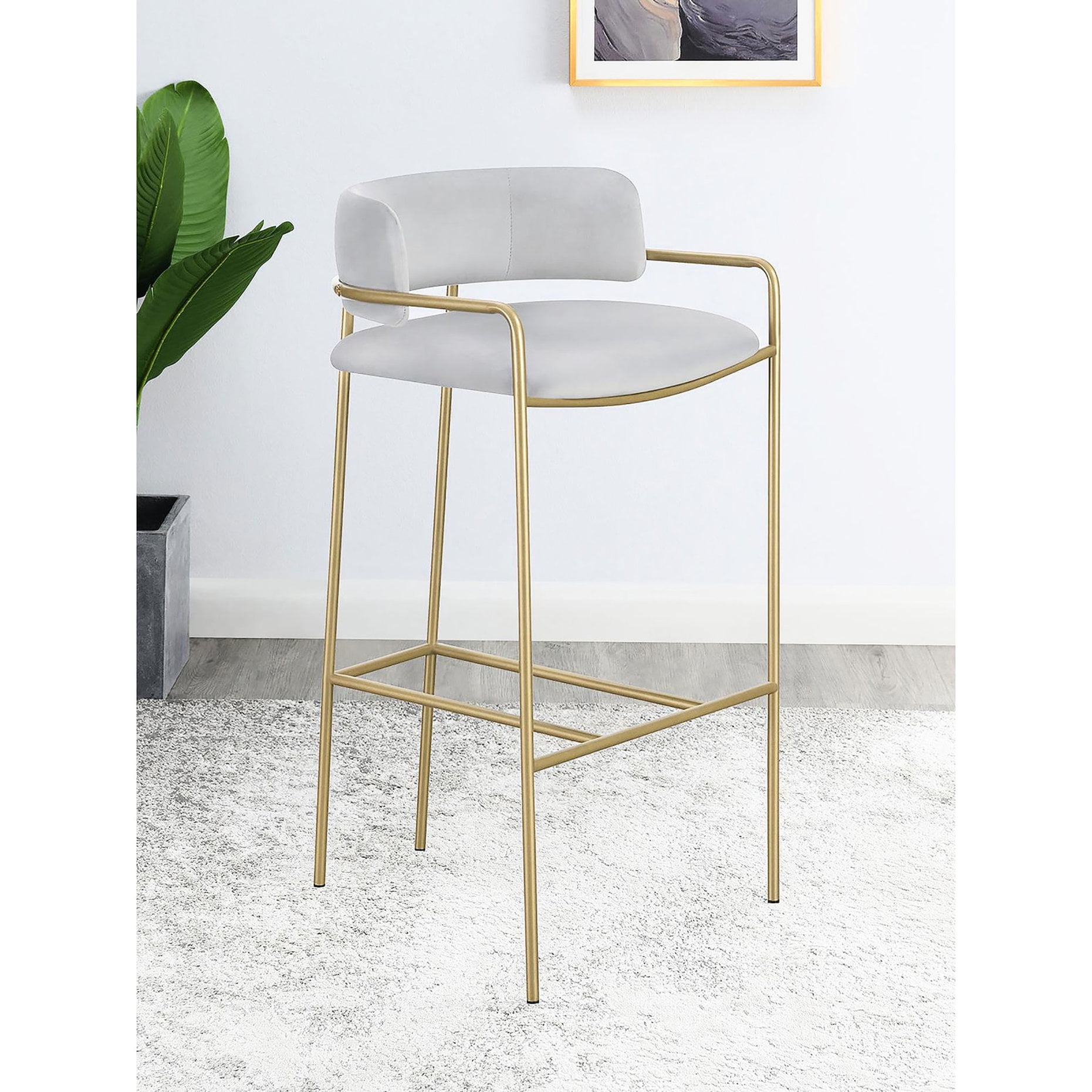 Luxury Low Back Stool+Slim Rod - Like Frame"-"Kitchen Island ...