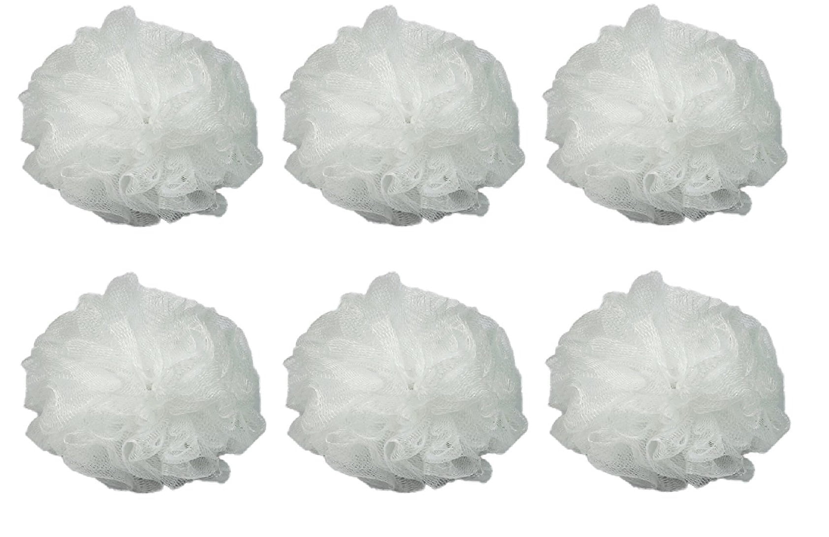 Luxury Luffa Loofah Bath Sponge On A Rope, Color May Vary (Pack of 6 ...