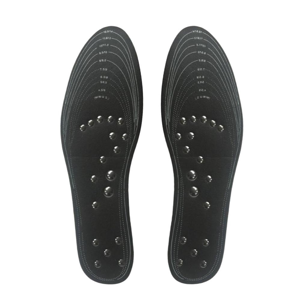 Luxury Magnetic Acupressure Reflexology Therapy Massage Insoles Shoe ...