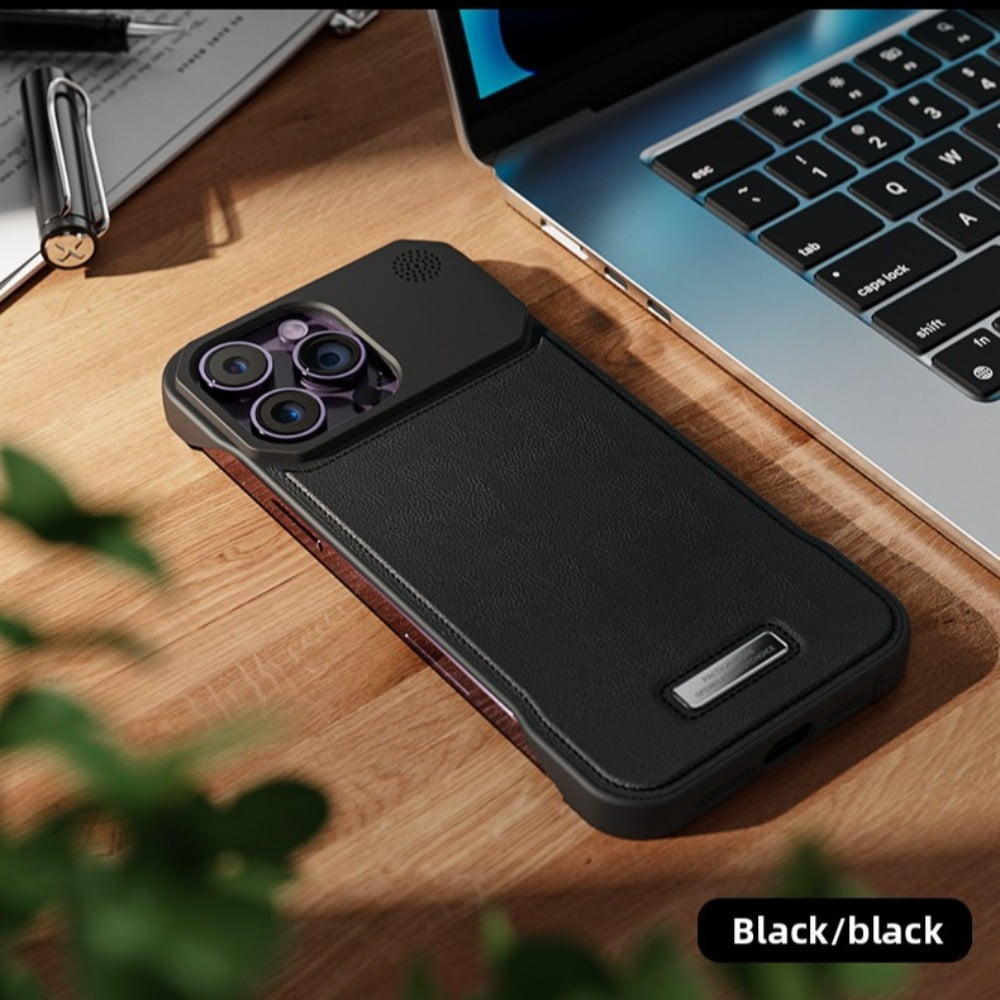 Luxury Magnetic PU Leather Aromatherapy Case For iPhone 15 16 Pro Max ...