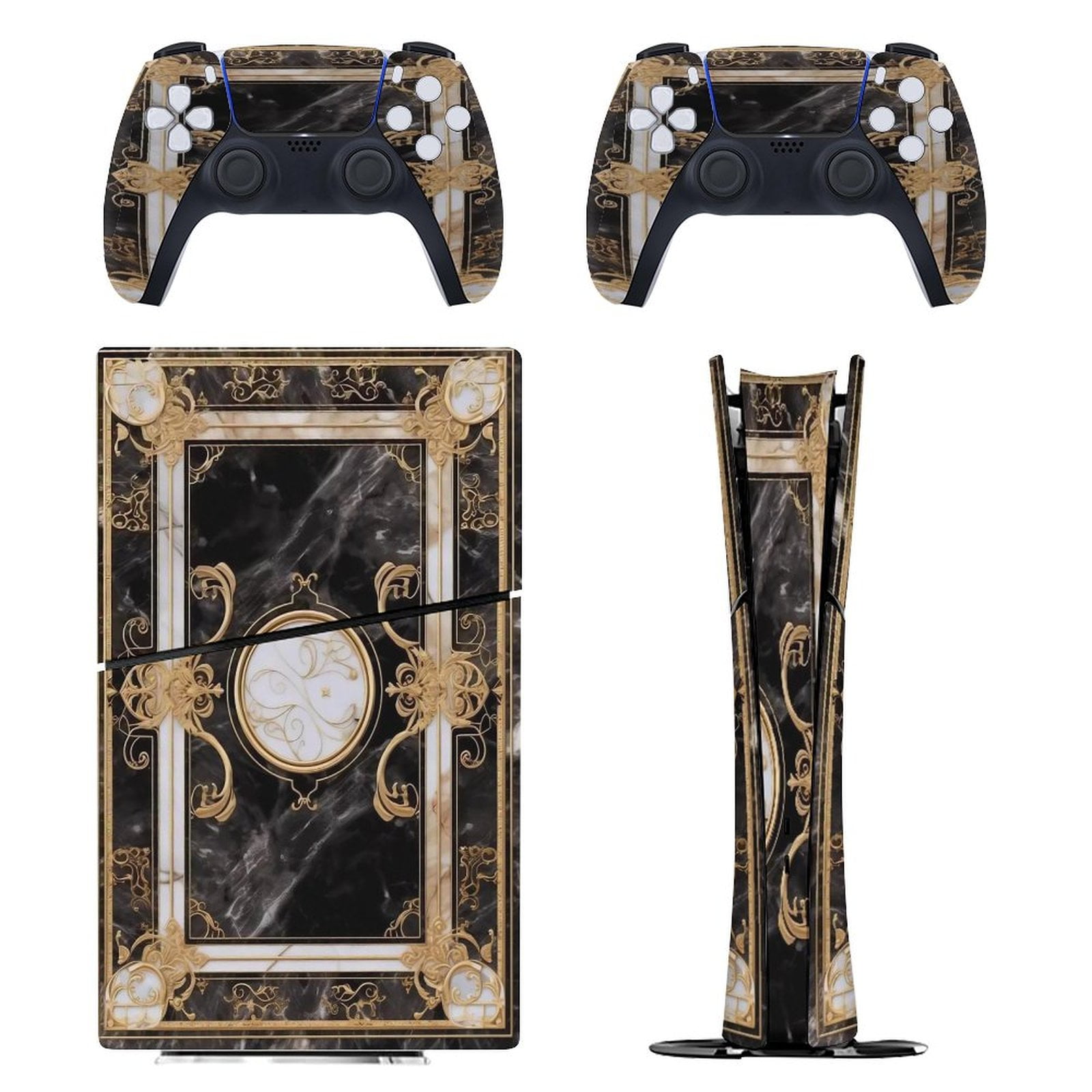 Luxury Marble Print PS5/PS5 Pro/PS5 Slim Digital Disc Skin Sticker For ...