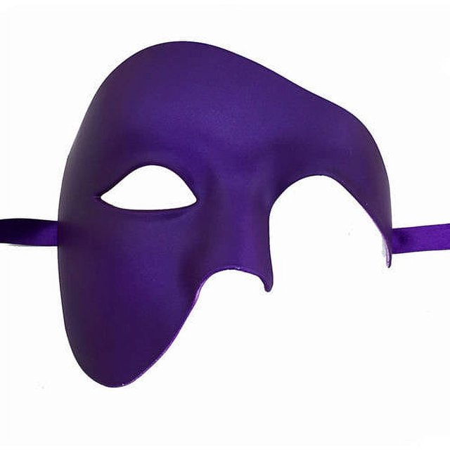 Luxury Mask Phantom Of The Opera Half-Face Masquerade Mask, Vintage ...