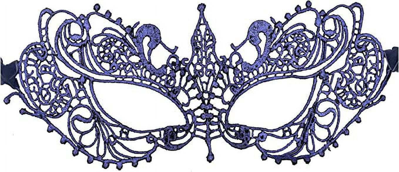 Luxury Mask – Women’s Stunning Masquerade Lace Mask – Lace Headpiece ...