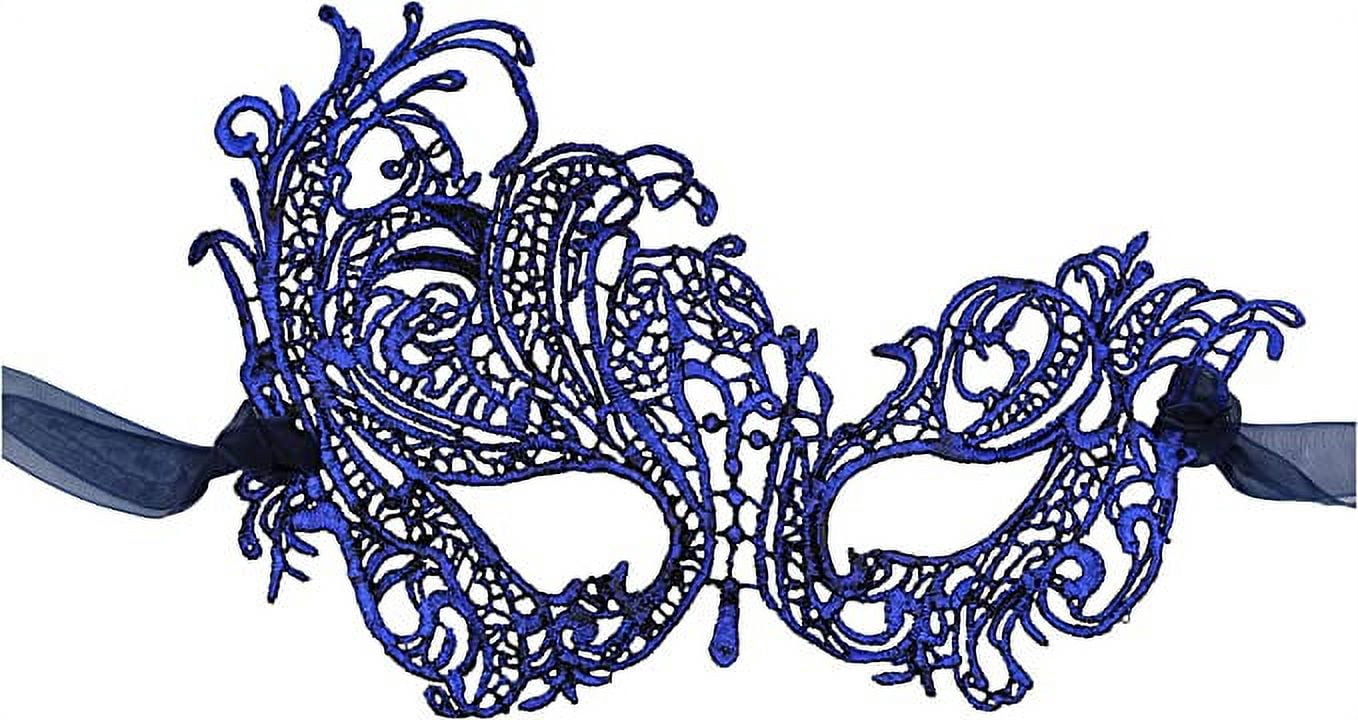 Luxury Mask – Women’s Stunning Masquerade Lace Mask – Lace Headpiece ...