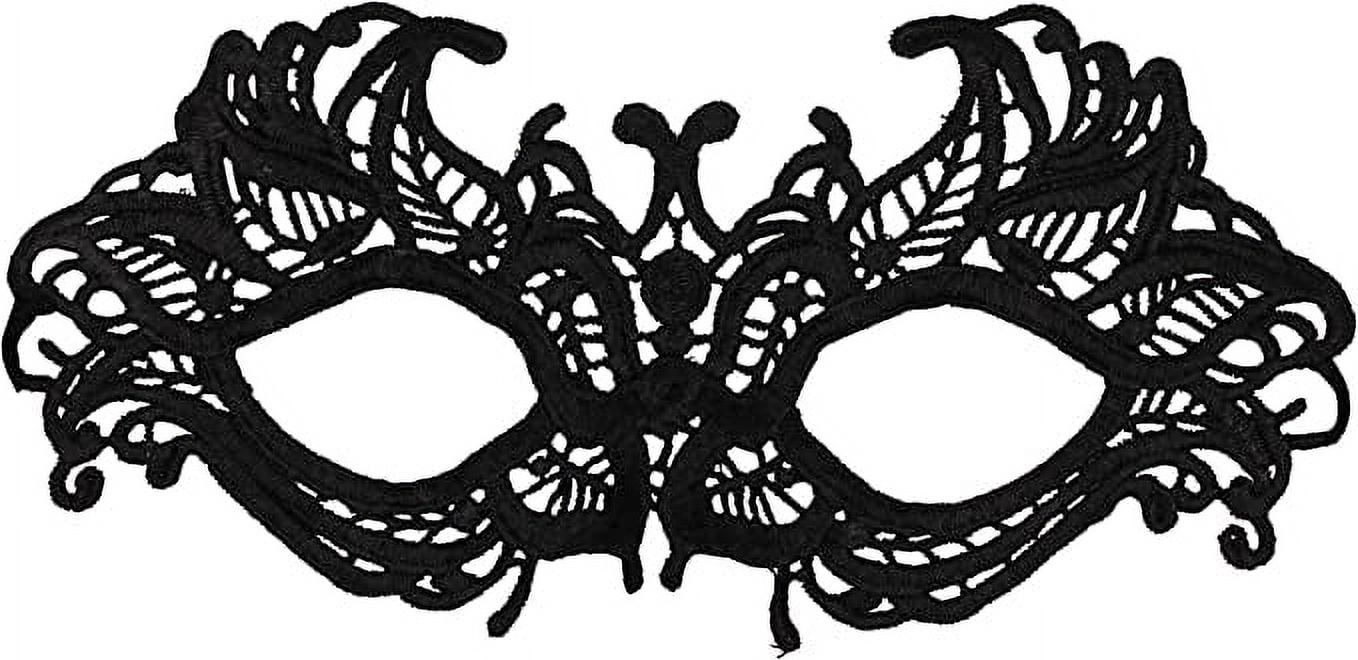 Luxury Mask – Women’s Stunning Masquerade Lace Mask – Lace Headpiece ...