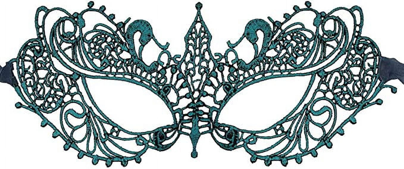 Luxury Mask – Women’s Stunning Masquerade Lace Mask – Lace Headpiece ...