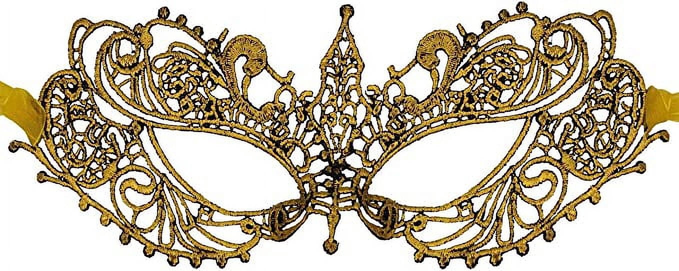Luxury Mask – Women’s Stunning Masquerade Lace Mask – Lace Headpiece ...