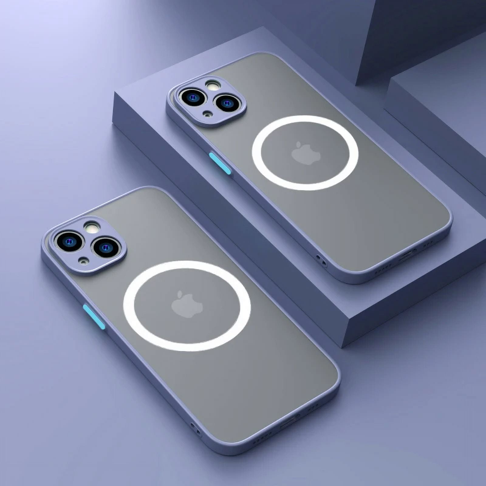 Luxury Matte Armor Magnetic Magsafe Wireless Charge Case For iPhone 16 ...