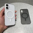 Luxury Matte For Magsafe Case For iPhone 11 12 13 14 15 16 Pro Max Plus ...
