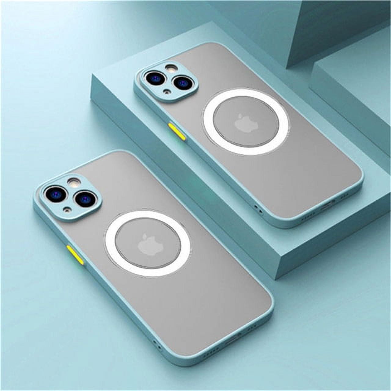 Luxury Matte Magnetic For Magsafe Wireless Charge Case For iPhone 12 13 ...