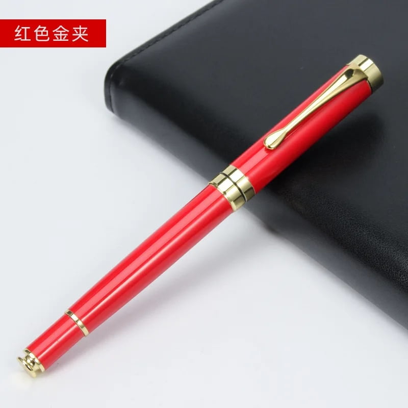Luxury Metal Ballpoint Pen Gold Clip Roller Pen Office Stationary 0.5mm ...