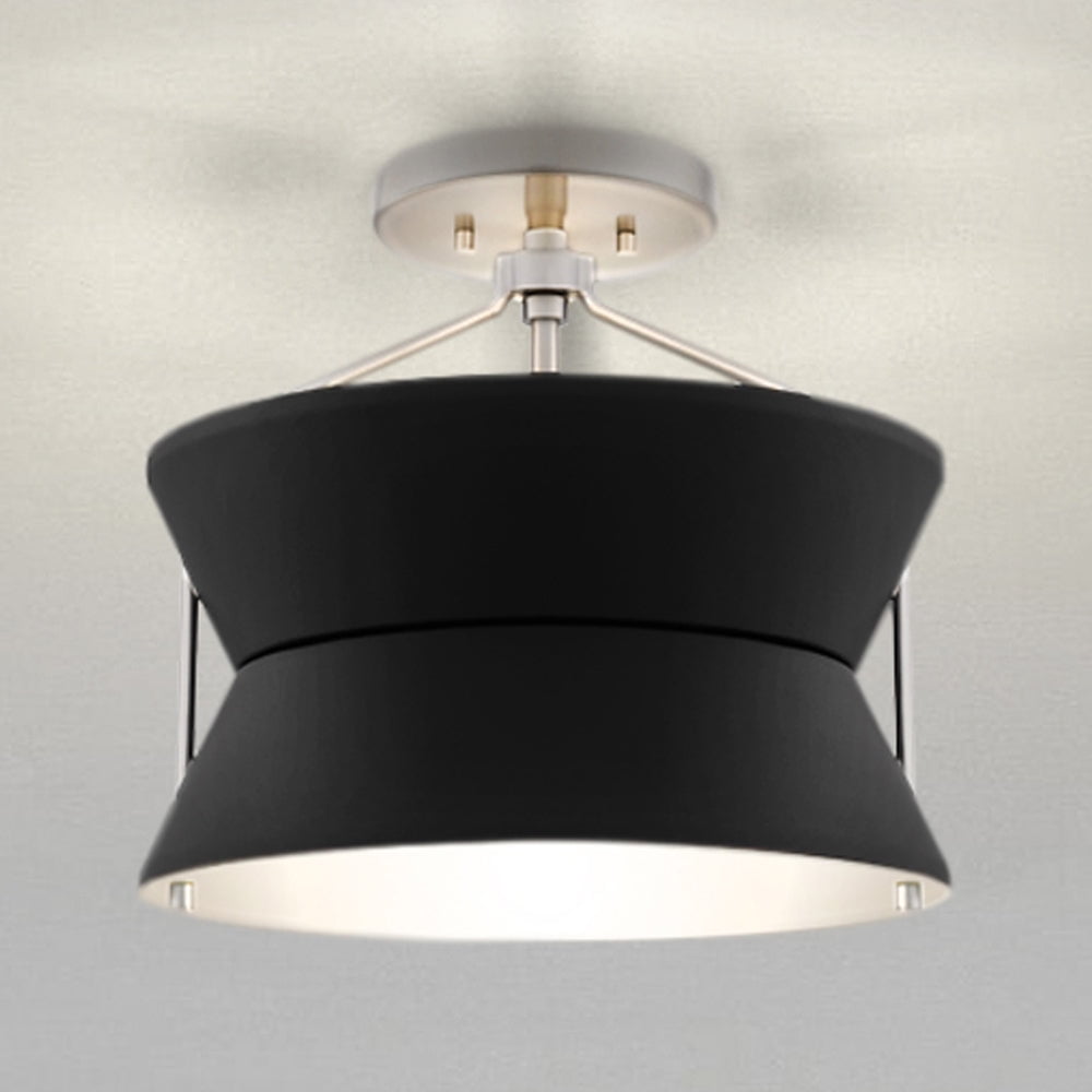 Luxury Mid Century Modern Ceiling Light, Brushed Nickel, UQL5840 ...