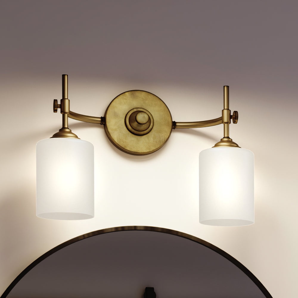 Luxury Mid-Century Modern Indoor Bath Fixture, 10.00''H x 15.00''W ...