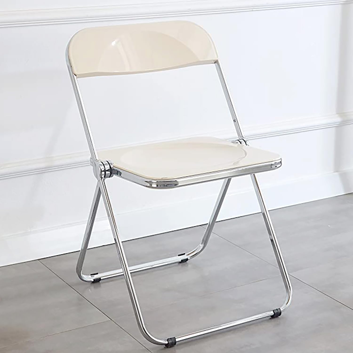 Luxury Modern Acrylic Folding Chair Transparent Chairs-Ghost Stackable ...