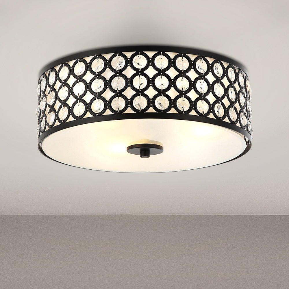 Luxury Modern Ceiling Fixture, Matte Black, ULB2456 - Walmart.com