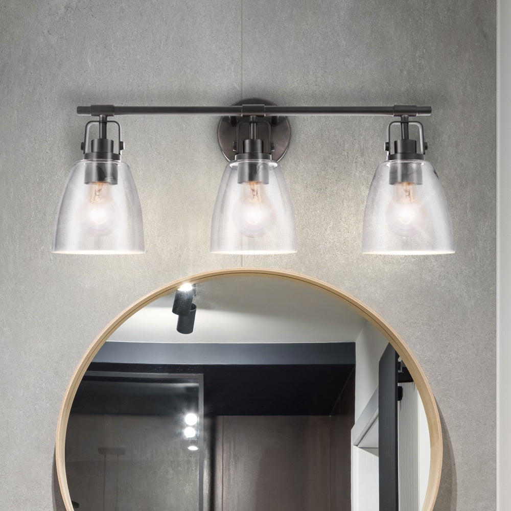 Luxury Modern Farmhouse Bath Light, Matte Black, ULB2371 - Walmart.com