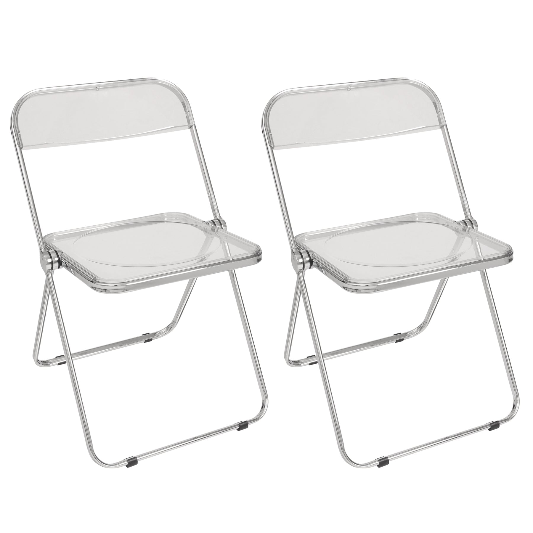 Luxury Modern Folding Chairs, Indoor Clear Folding Chair, lightweight ...