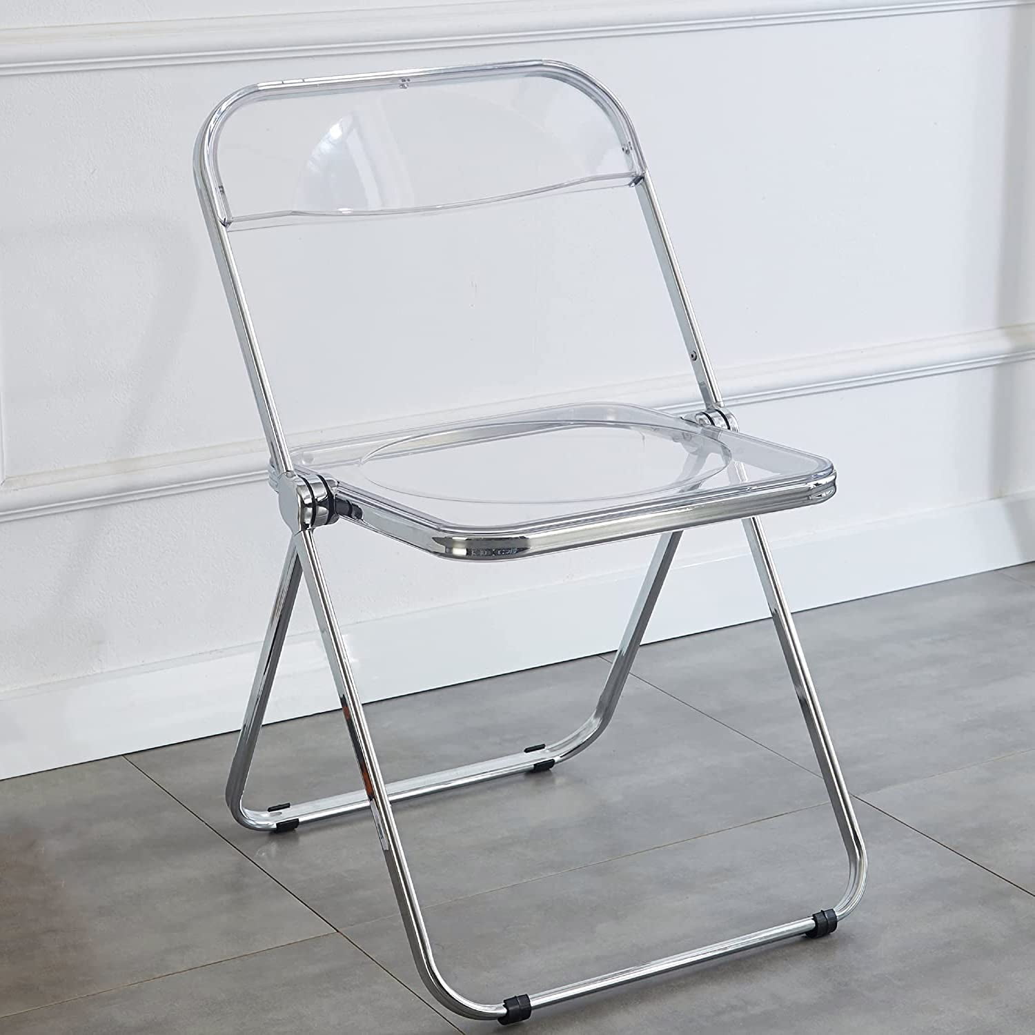 Luxury Modern Transparent Folding Chair Acrylic Folding Chairs-Acrylic ...