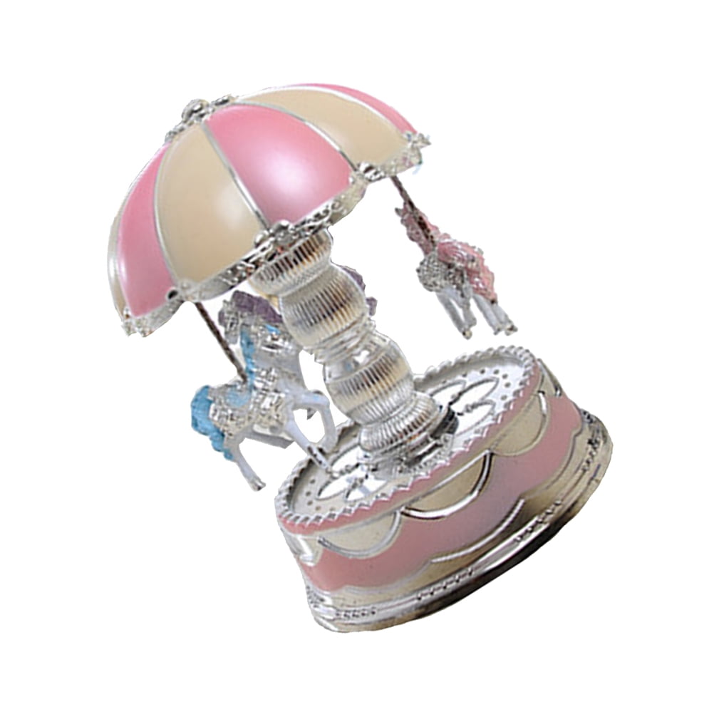 Luxury Music Box,Carousel Music Box for Girls Kids with Color Change ...