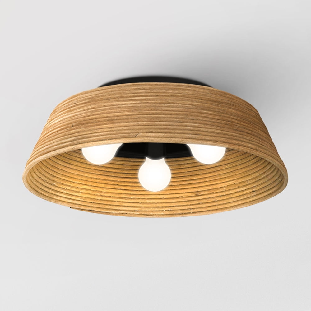 Luxury Natural Ceiling Light, Matte Black, UQL5640 - Walmart.com