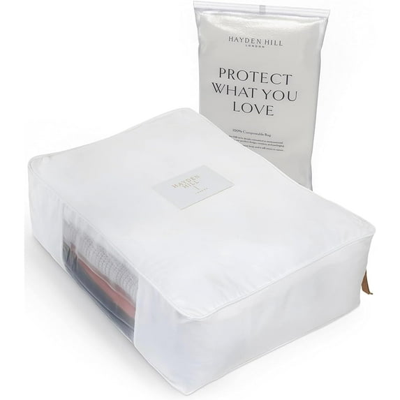 Luxury Organic Cotton Sweater Storage Bag - Fits 6 Fine Knit Sweaters ...