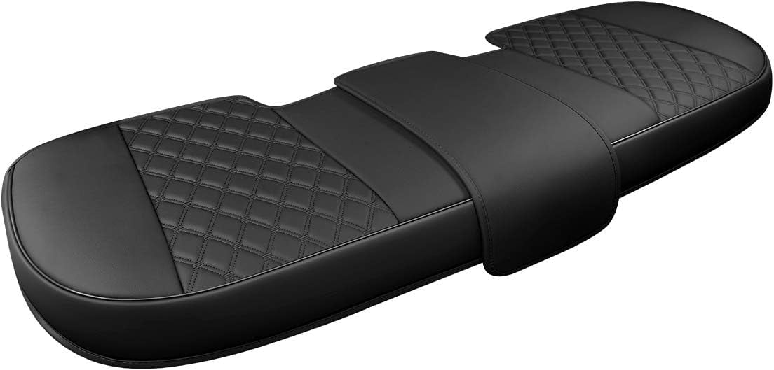 Luxury PU Leather Rear Seat Cover, Compatible with Compact,Small and ...