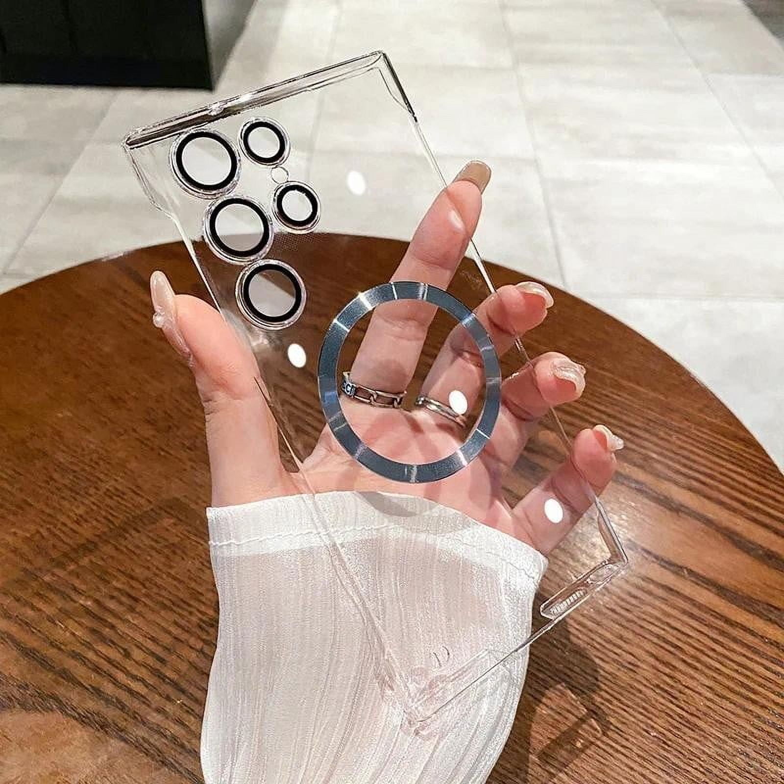 Luxury Plating Magnetic Case For Samsung Galaxy S25 Ultra Magsafe ...