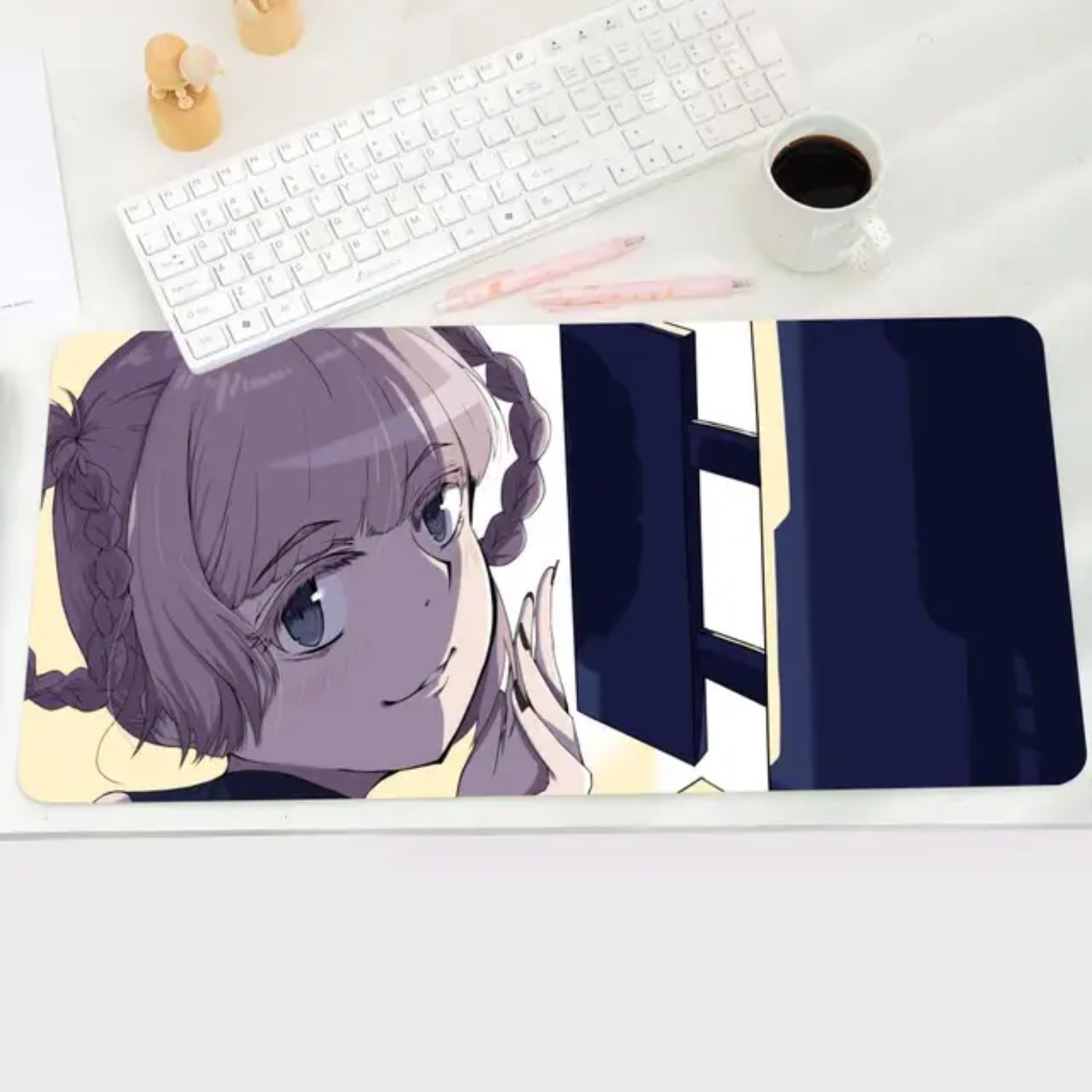 Luxury Premium Large Nanakusa Nazuna Anime Mouse Pad - Enhanced Office ...