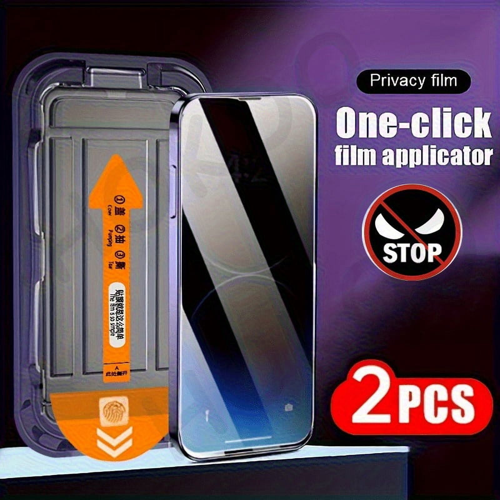 Luxury Privacy Screen Shield Kit for iPhone 16 Pro/ Pro Max - 2-Pack ...