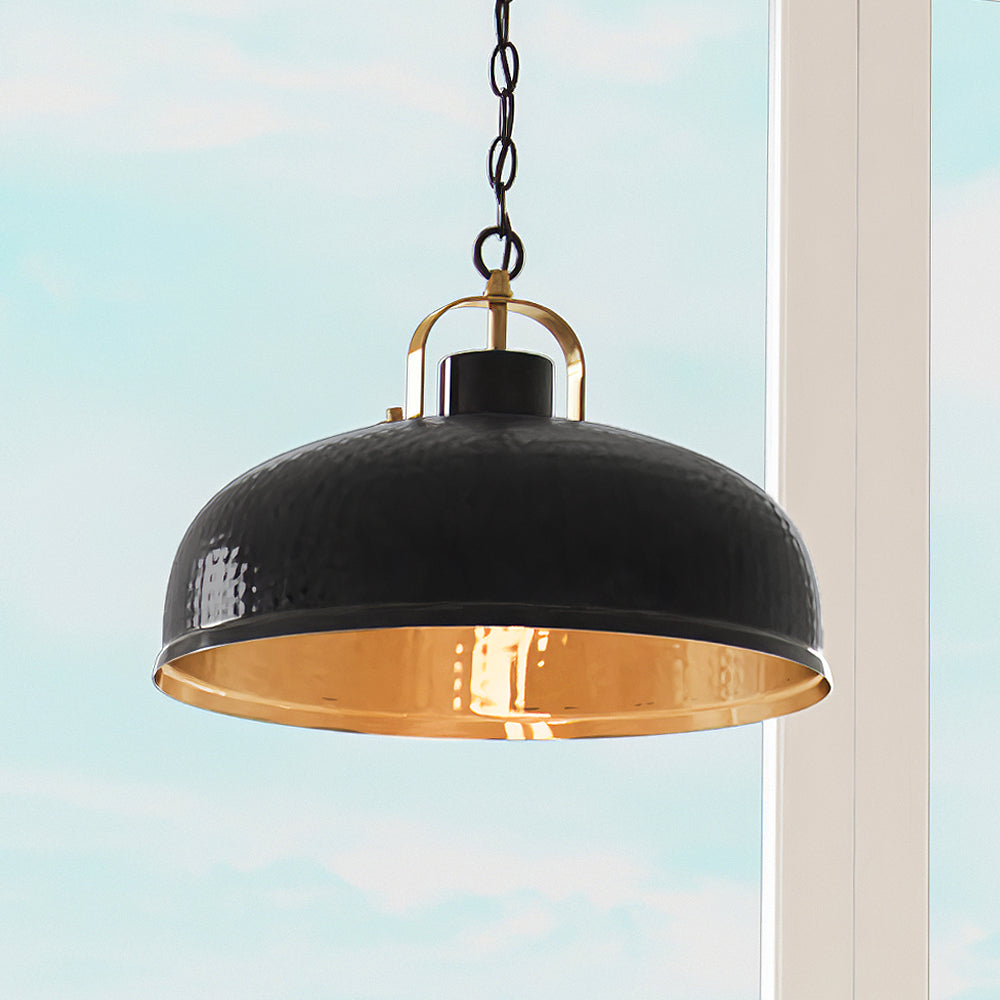 Maddox Collection Pendant D17 H24.25 Lt:4 Black Finish - Walmart.com