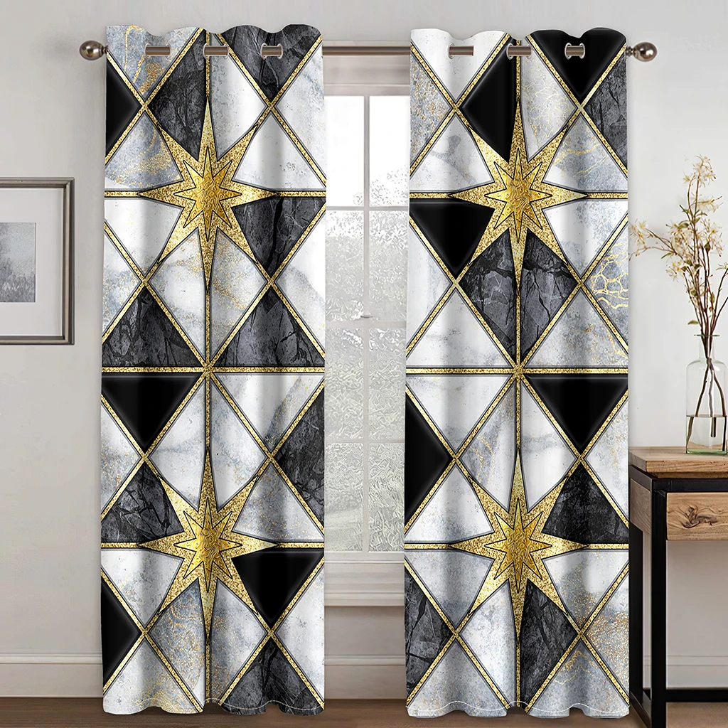 Luxury Saba Telet Ethiopian Eritrean Bohemia Window Curtains Drapes for ...