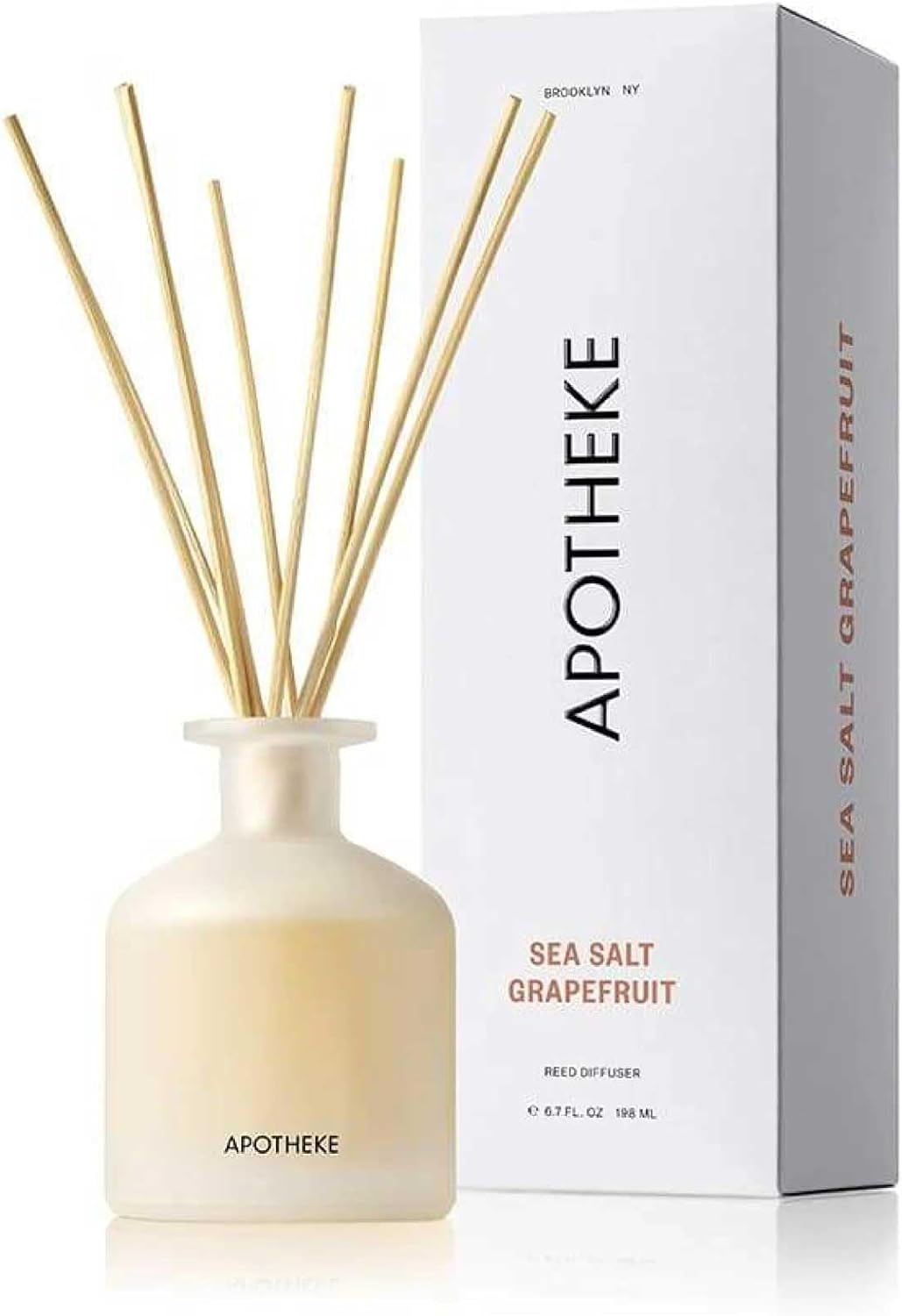 Luxury Scented Oil Reed Diffuser for Home (Sea Salt Grapefruit) - Home ...