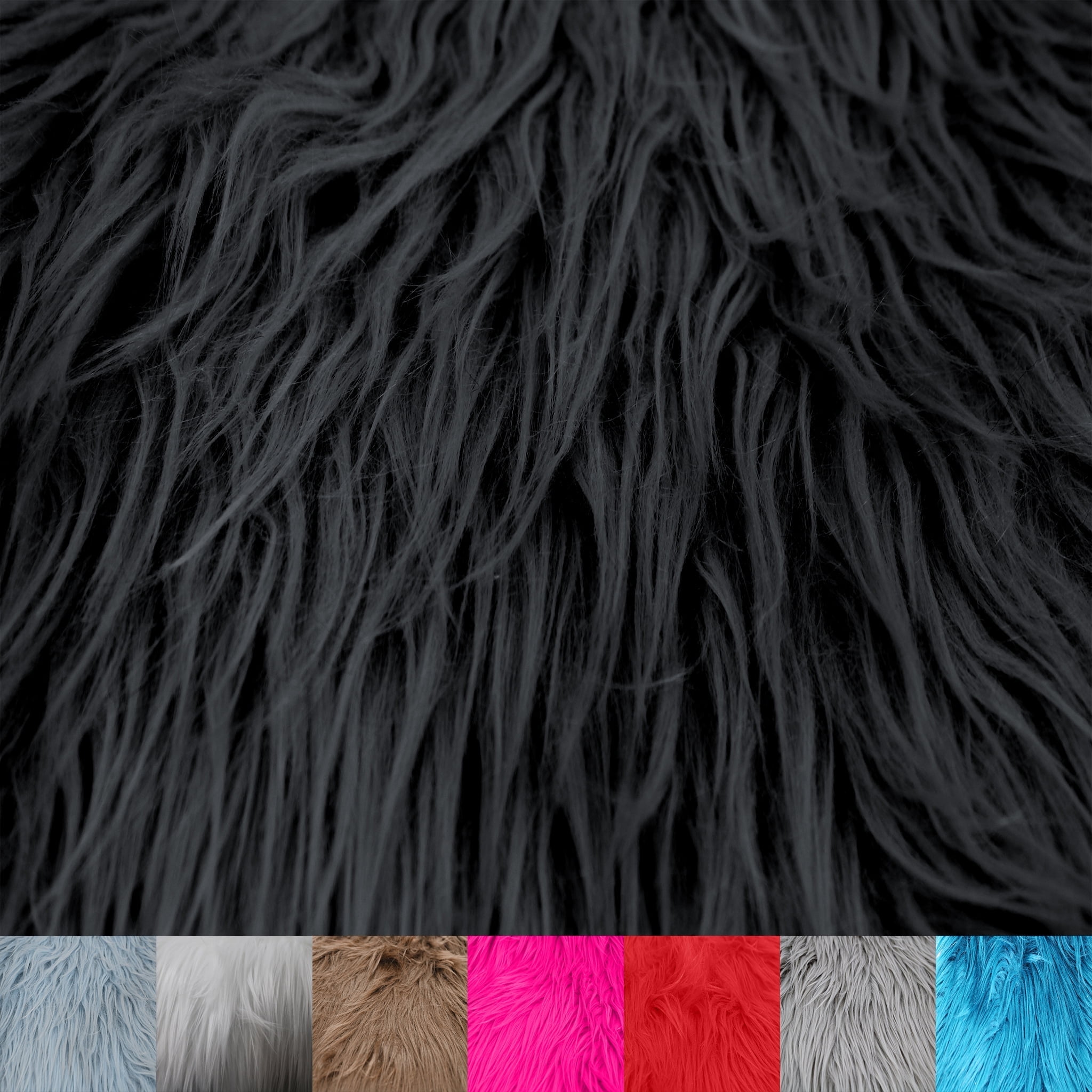 Luxury Shag Faux Fur-Christmas Fuzzy-Fabric by Half Yard-Fluffy, Soft ...