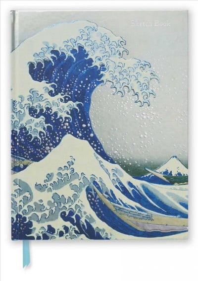 Pre-Owned Luxury Sketch Books: Hokusai: The Great Wave (Blank Sketch ...