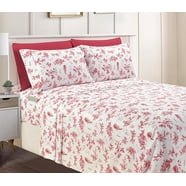 Holiday Pattern Microfiber- Wrinkle and Fade Resistant (6-Piece ...