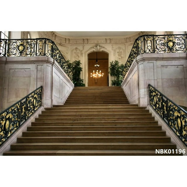 Luxury Spiral Staircase Pillar Interior Decor Photography Backgrounds ...