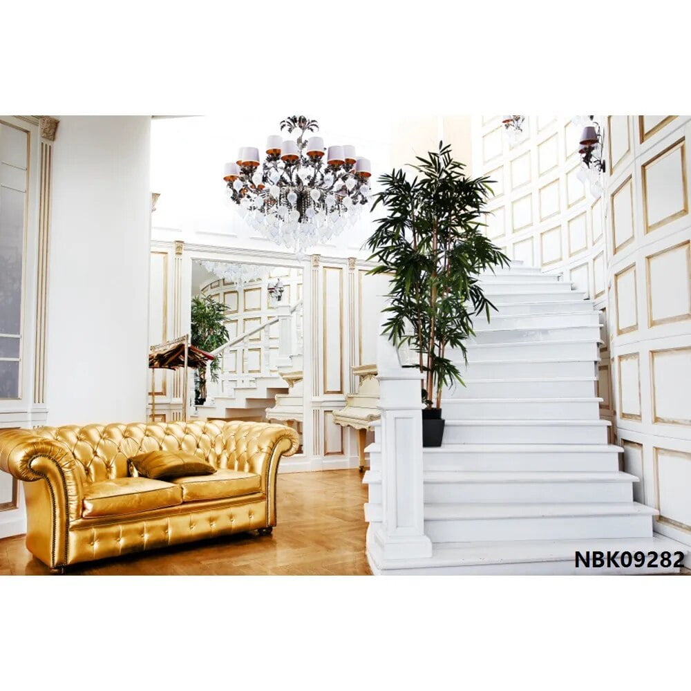 Luxury Spiral Staircase Pillar Interior Decor Photography Backgrounds ...