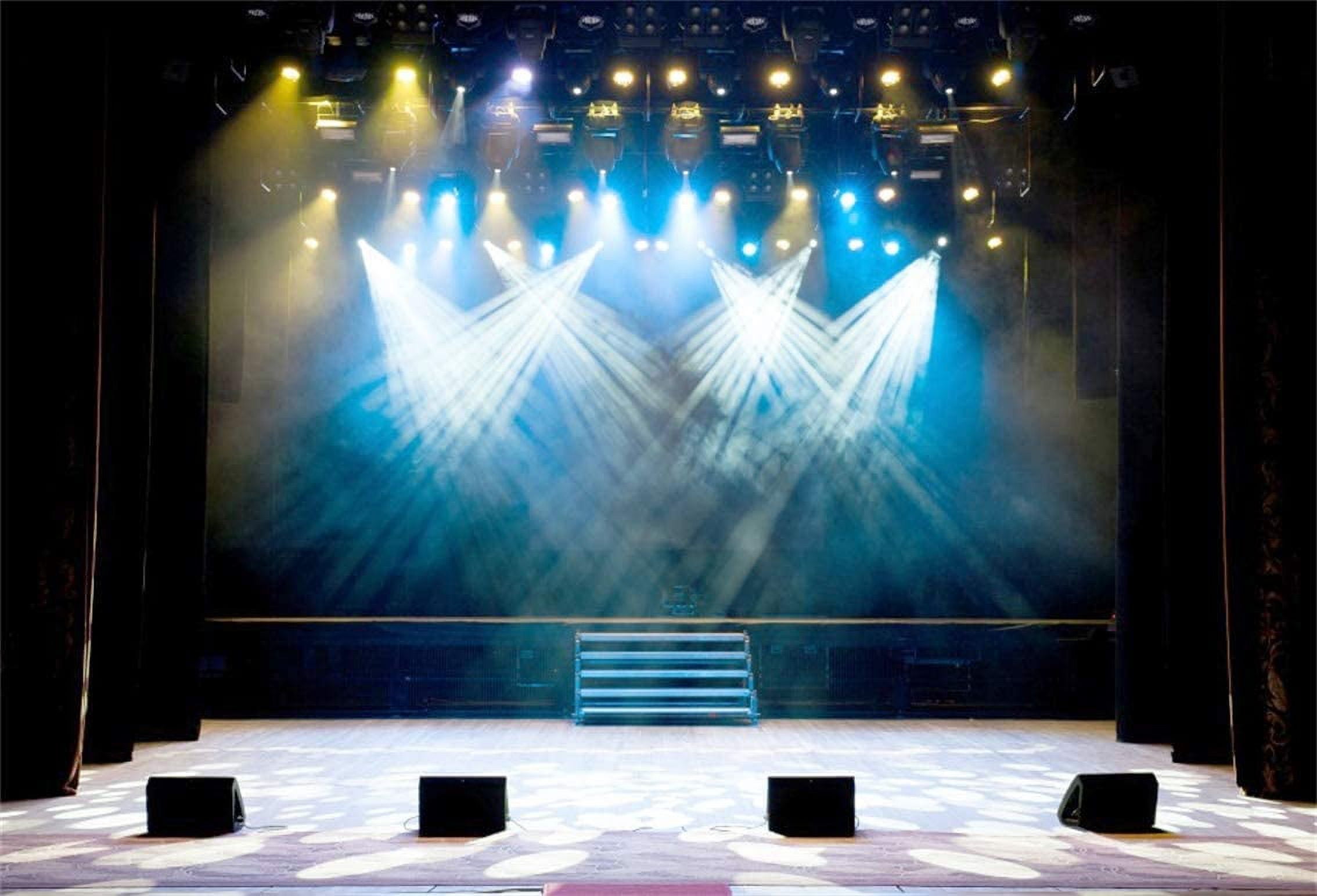 Luxury Stage Spotlight Backdrop Concert Live Plateform Banner Vintage ...
