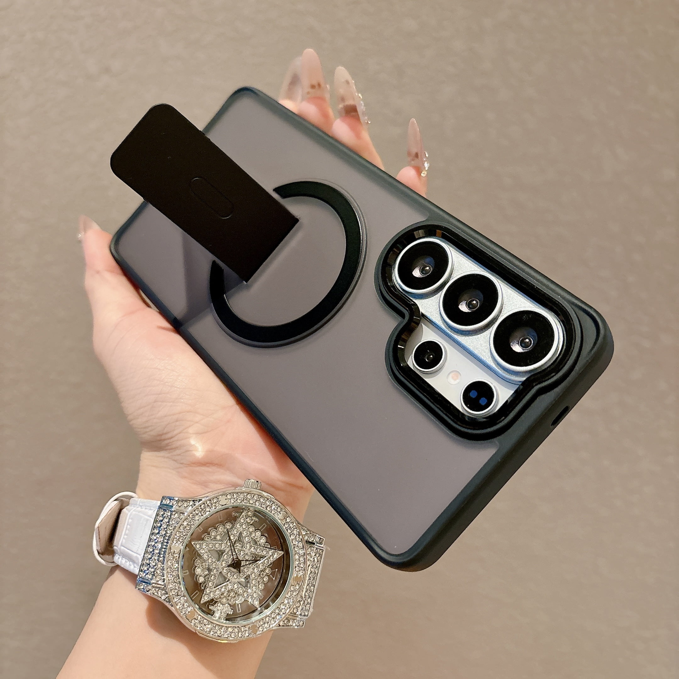 Luxury Stand & Strong Magnetic for Samsung Galaxy S26 Ultra Case ...
