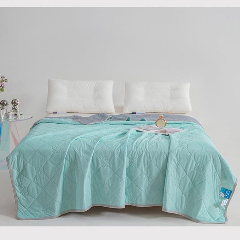 Luxury Summer Quilt, Cotton Quilts Four Seasons Travelling Sofa Quilts ...