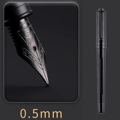 Luxury Titanium Nib Fountain Pen Writing Signing Calligraphy Pens Gift ...