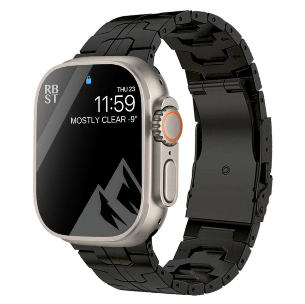 Luxury Titanium Strap for Apple Watch Series 8, Series 7, Series 6 ...