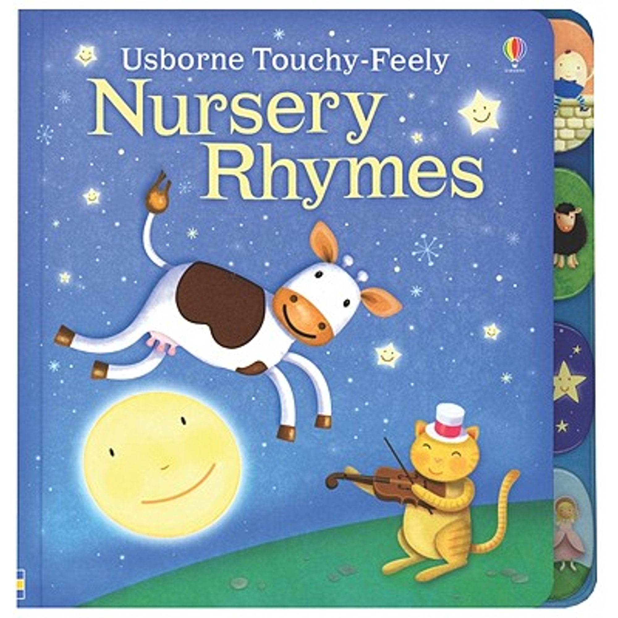 Pre-Owned Nursery Rhymes Touchy-Feely Board Book (Board book ...