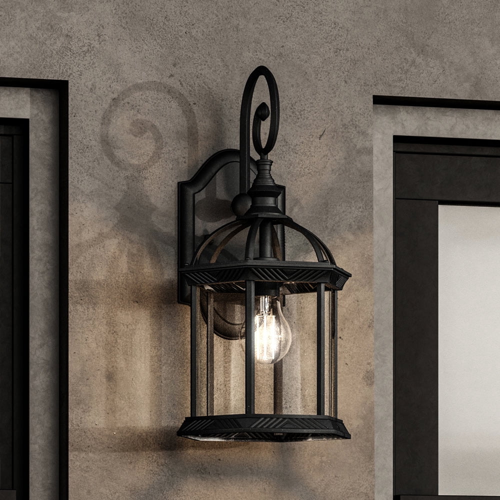 Luxury Transitional Wall Sconce, 18.125H x 9.75W, with Traditional ...