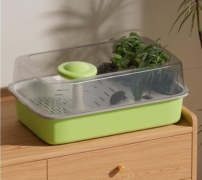 Luxury Turtle Habitat - Grand Mansion Aquarium for Baby & Adult Turtles ...