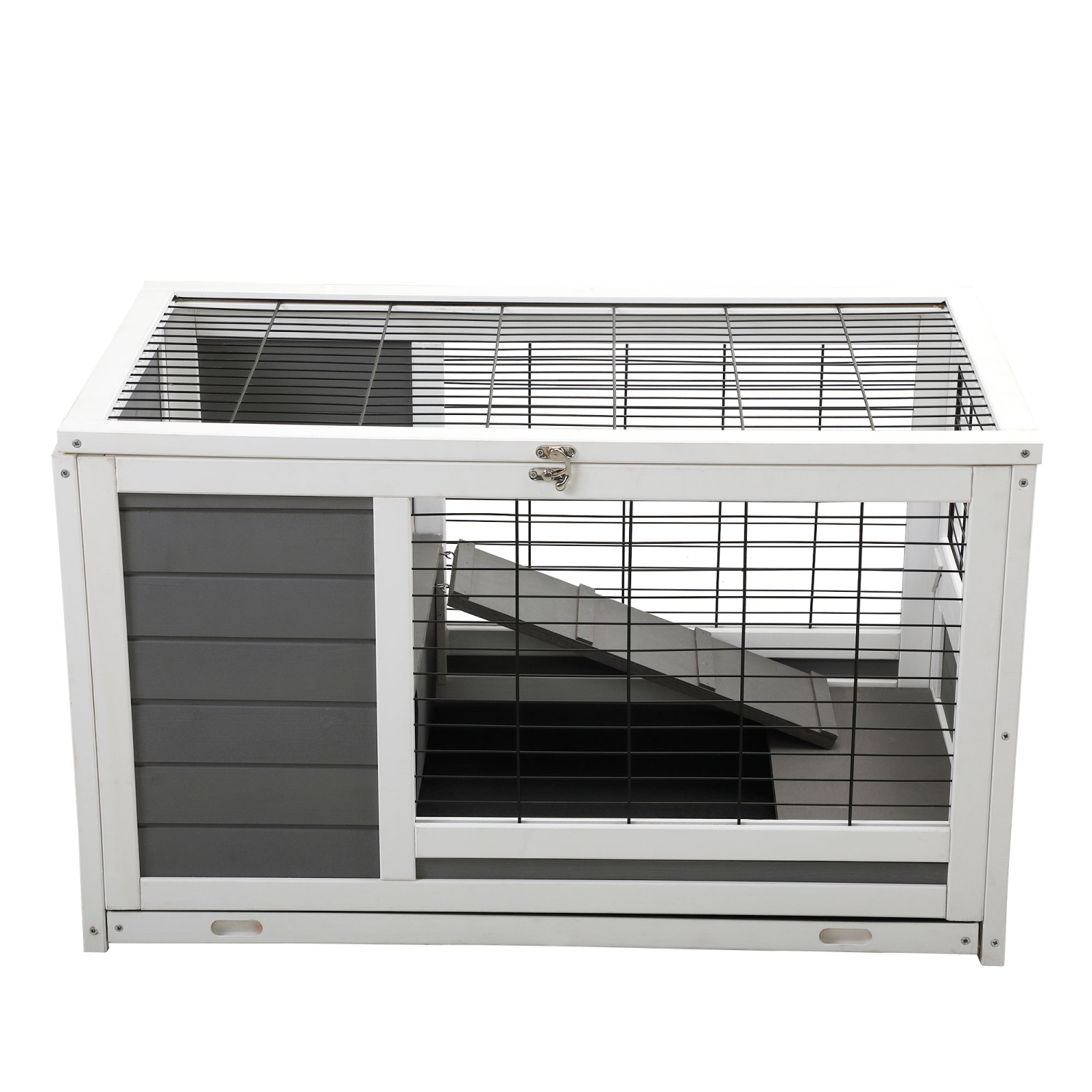 Luxury Two-Storey Wooden Pet House Cage - Small Animals - Walmart.com