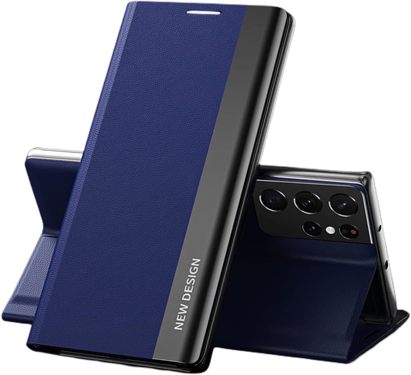 Luxury Unique Wear-Resistant Leather Flip Phone case for Samsung Galaxy ...