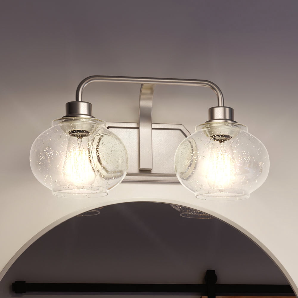 Luxury Utilitarian Indoor Bath Fixture, 8.25''H x 17.50''W, with ...