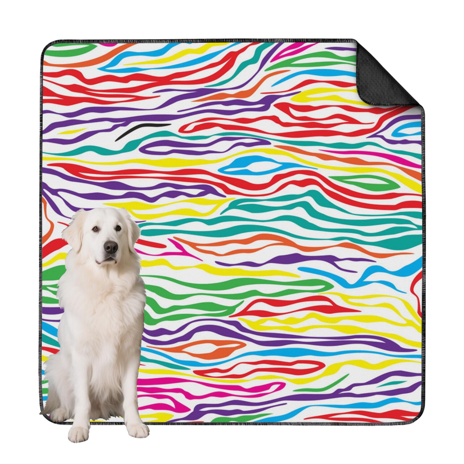 Luxury Washable Pee Pads, Reusable Dog Potty Pads with a Stylish ...